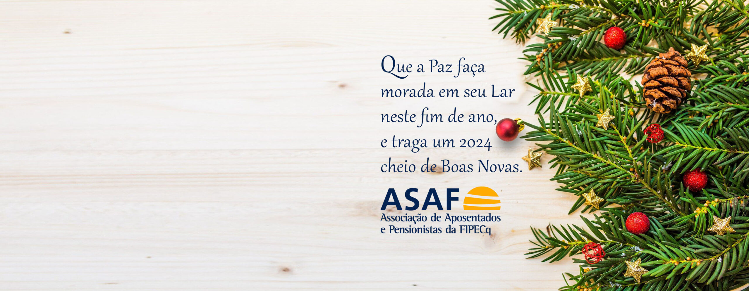 Boas Festas - ASAF